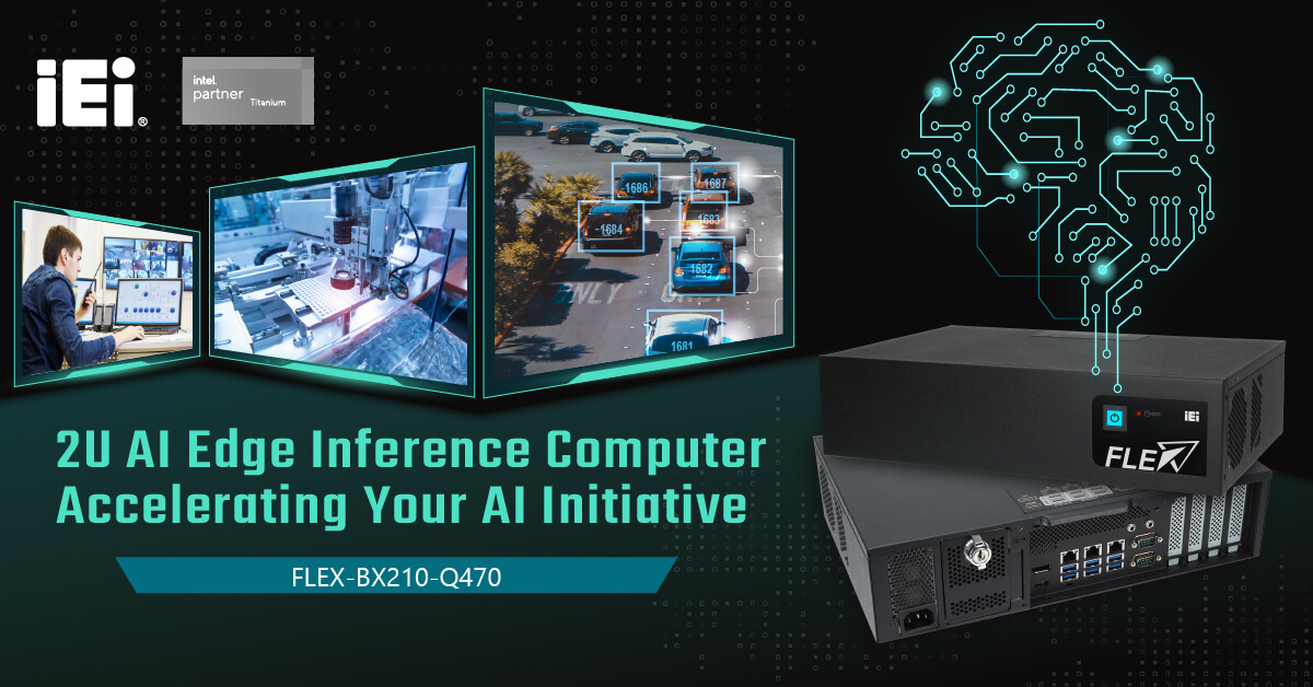 FLEX-BX210-Q470 2U Modular PC with 10/11 th Generation LGA1200 Intel® Core™ i7/i5/i3, Pentium ...